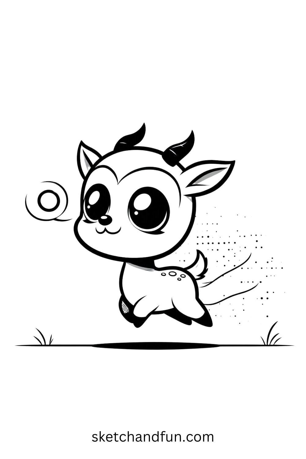 40+ Easy Cute Antelope Drawing Ideas - Sketch and Fun