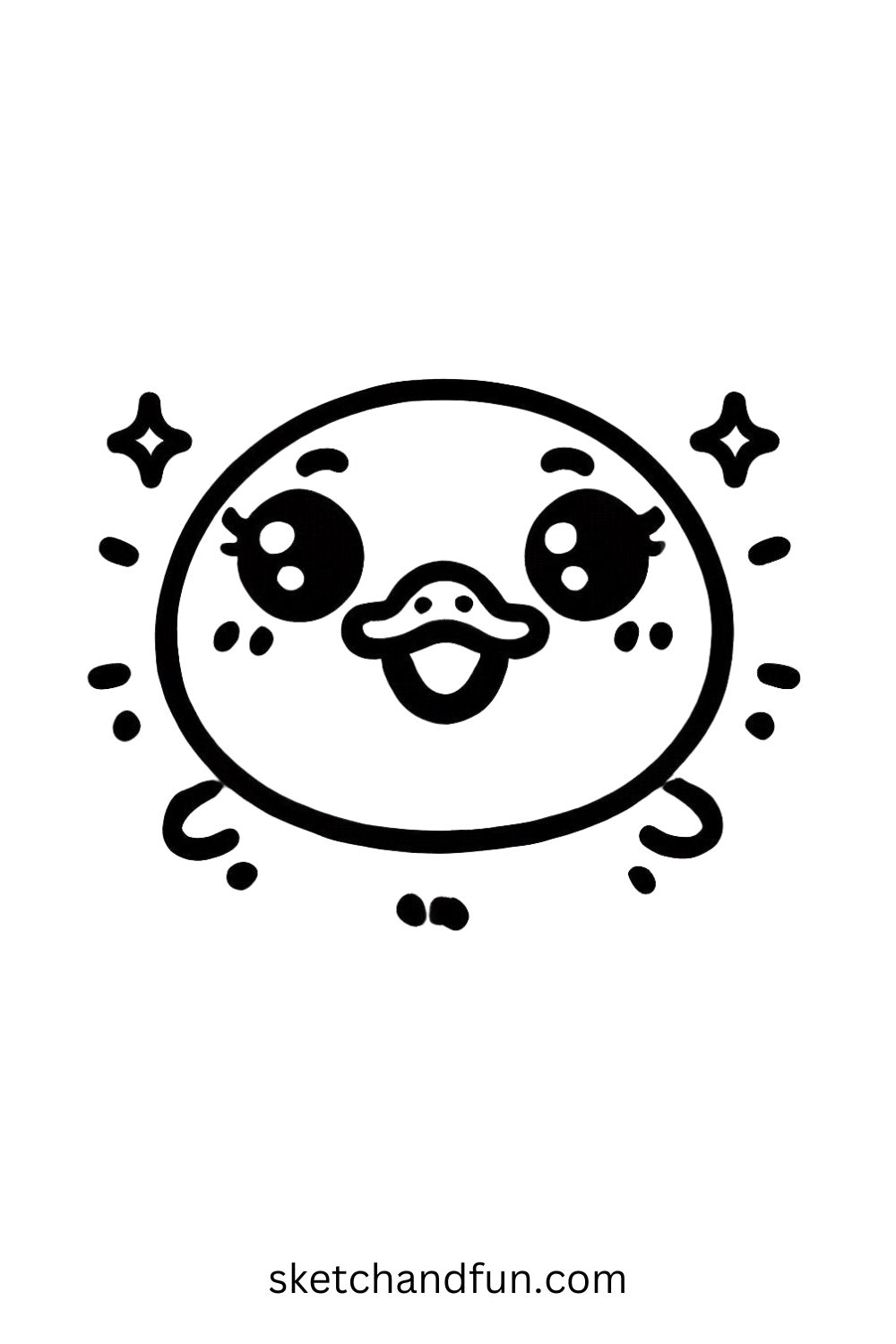 40+ Easy Cute Duck Drawing Ideas - Sketch and Fun