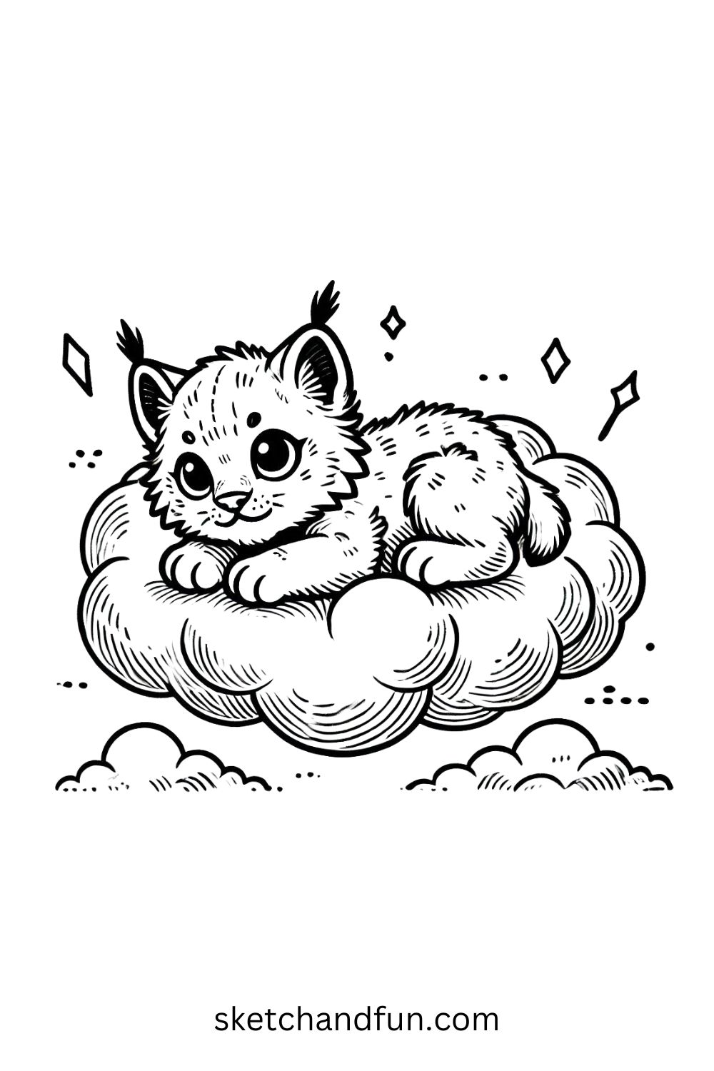 39 Easy Cute Lynx Drawing Ideas Sketch And Fun