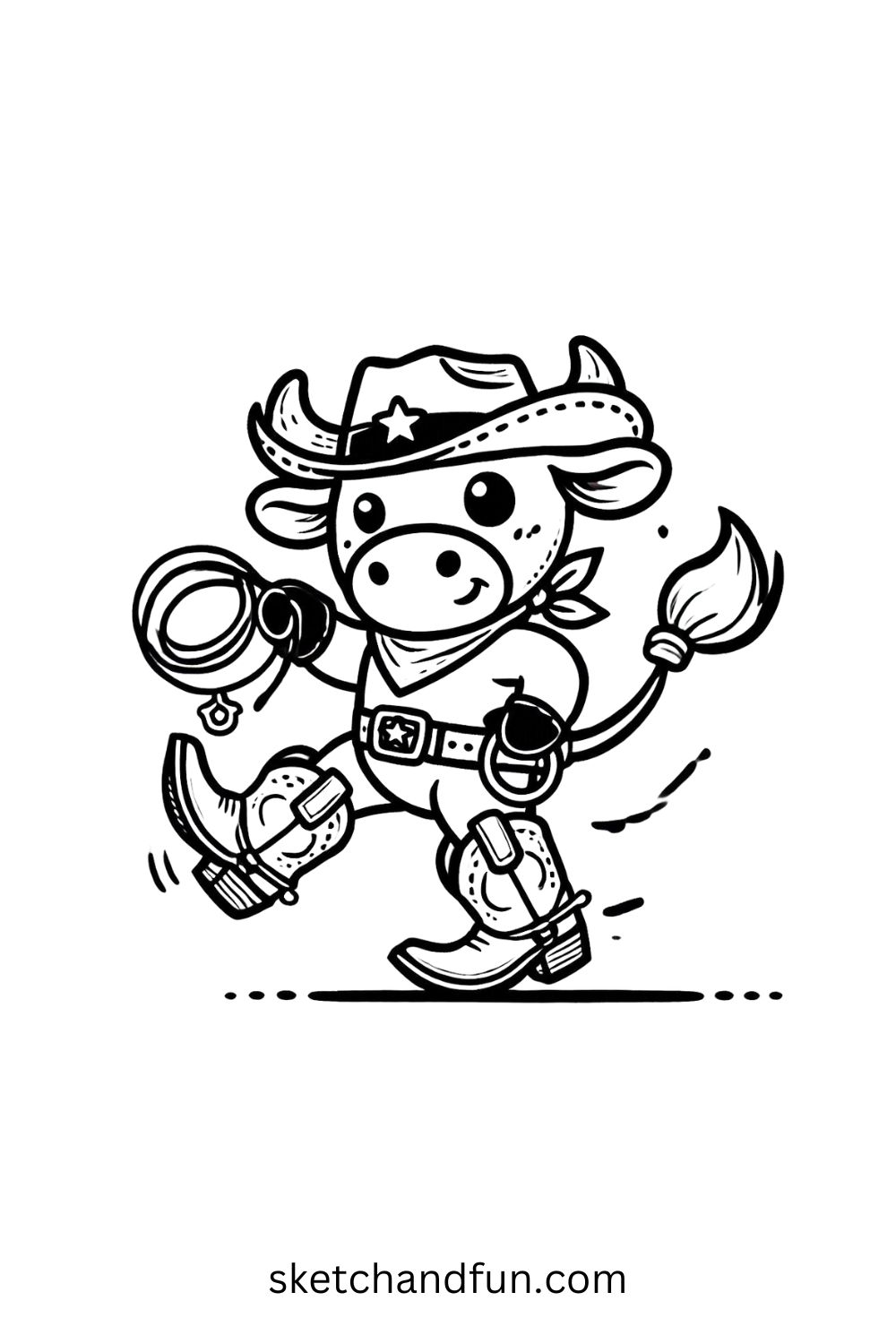 39+ Easy Cute Bull Drawing Ideas - Sketch and Fun