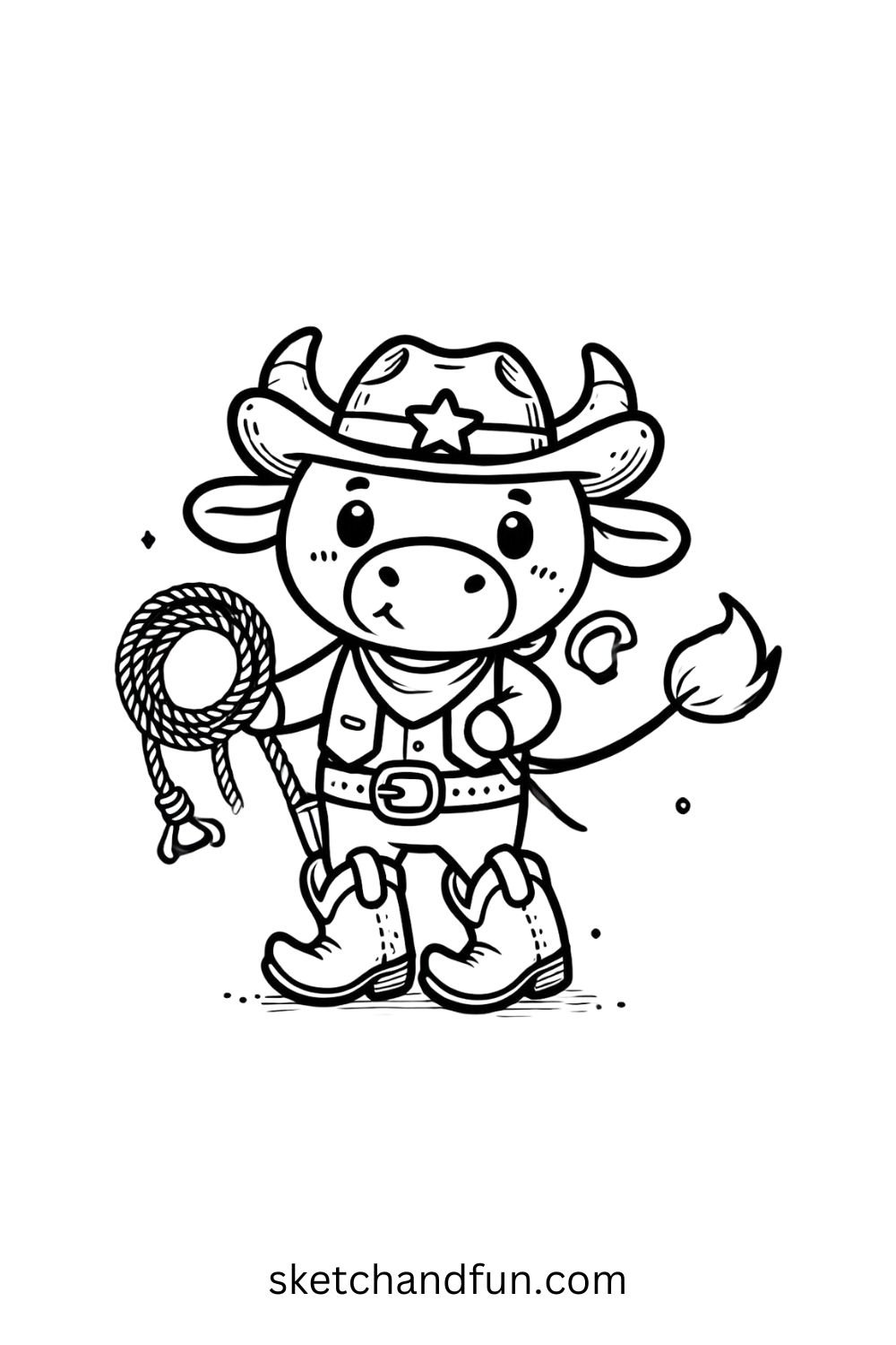 39+ Easy Cute Bull Drawing Ideas - Sketch and Fun