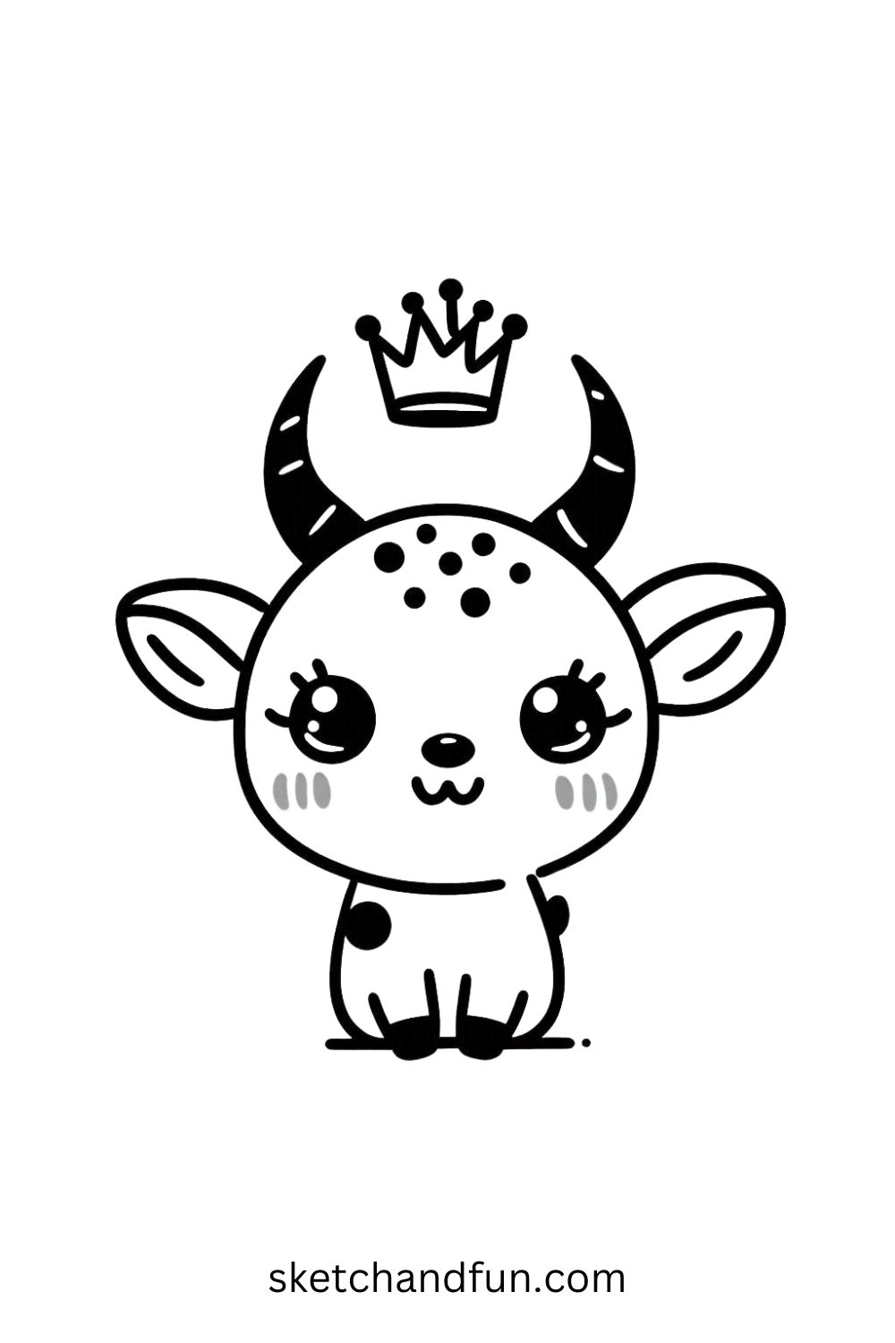 40+ Easy Cute Antelope Drawing Ideas - Sketch and Fun