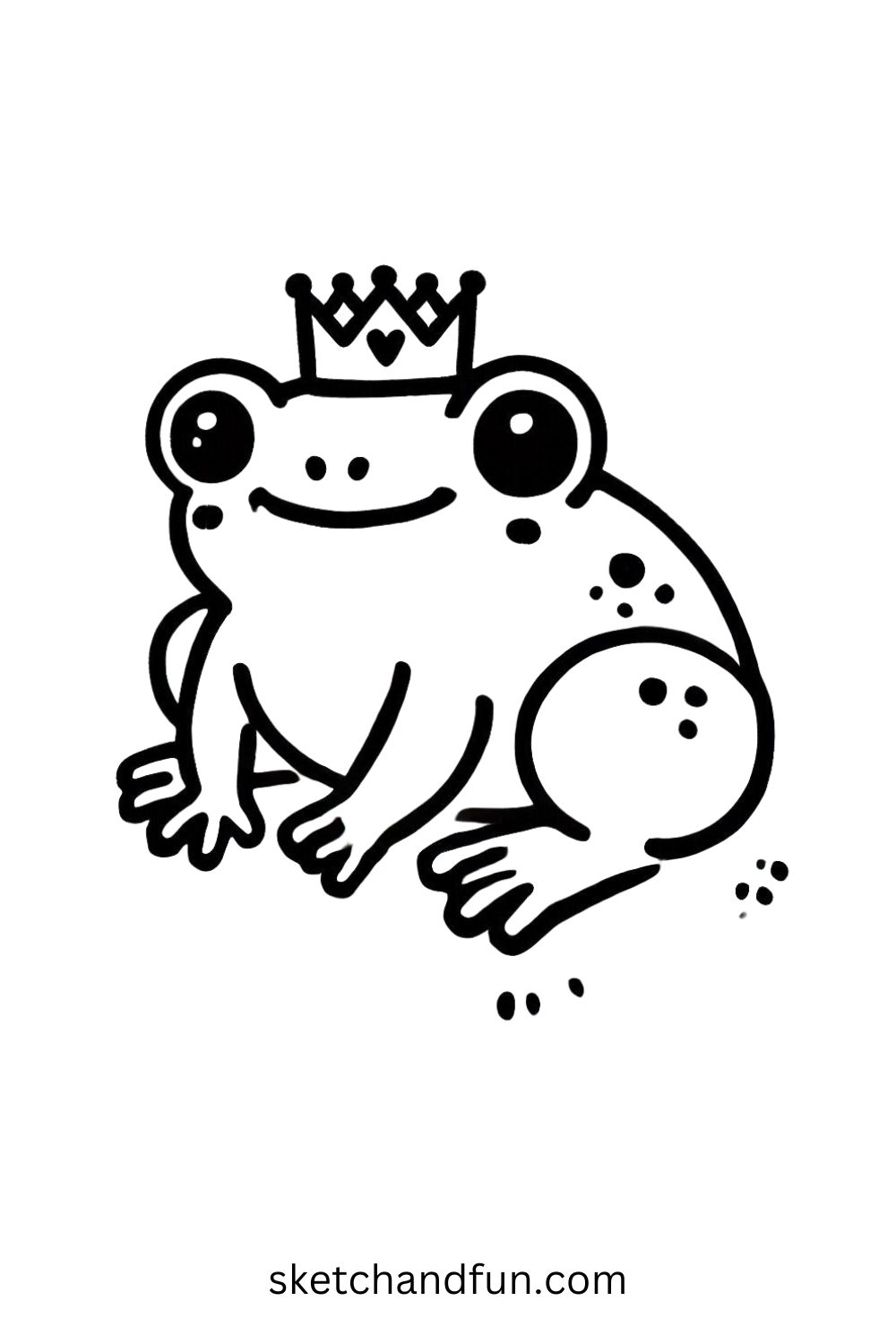 39+ Easy Cute Frog Drawing Ideas - Sketch and Fun