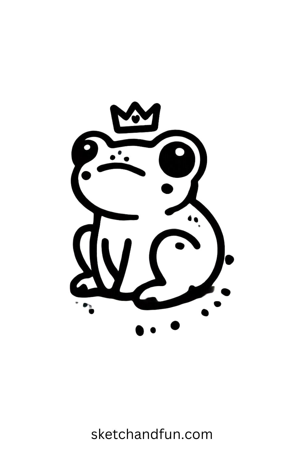 39+ Easy Cute Frog Drawing Ideas - Sketch and Fun