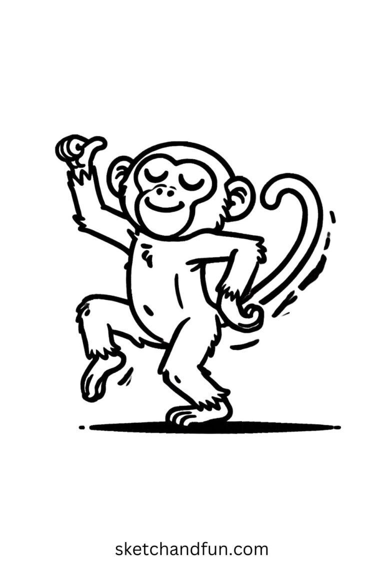39+ Easy Cute Baboon Drawing Ideas - Sketch and Fun