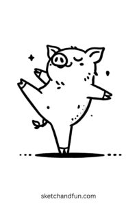 40+ Easy Cute Boar Drawing Ideas - Sketch and Fun