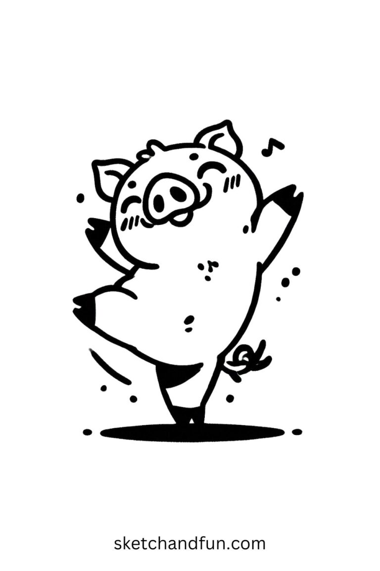 40+ Easy Cute Boar Drawing Ideas - Sketch and Fun