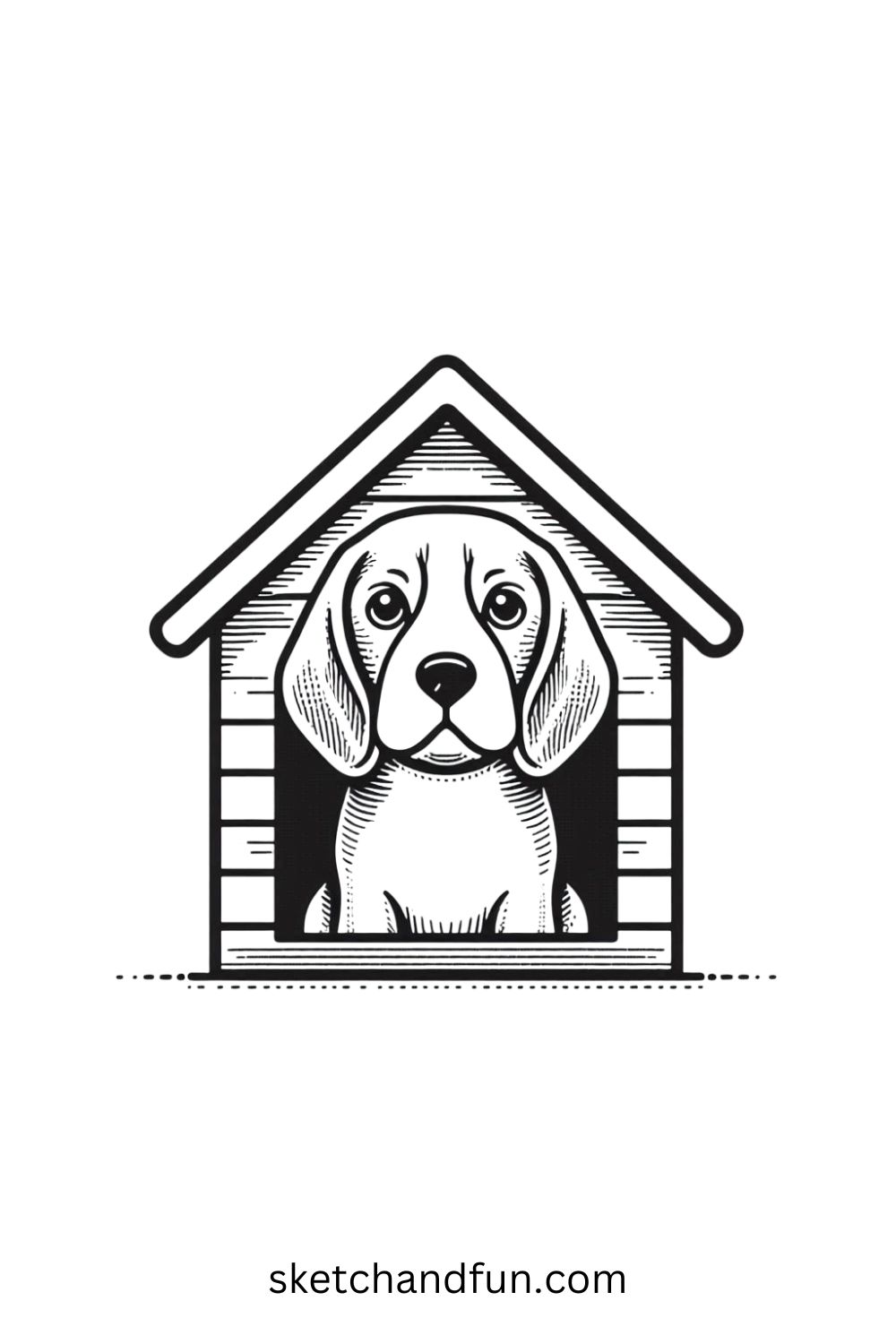 40+ Easy Cute Beagle Drawing Ideas - Sketch and Fun