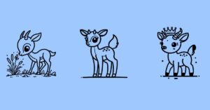 40+ Easy Cute Antelope Drawing Ideas - Sketch and Fun