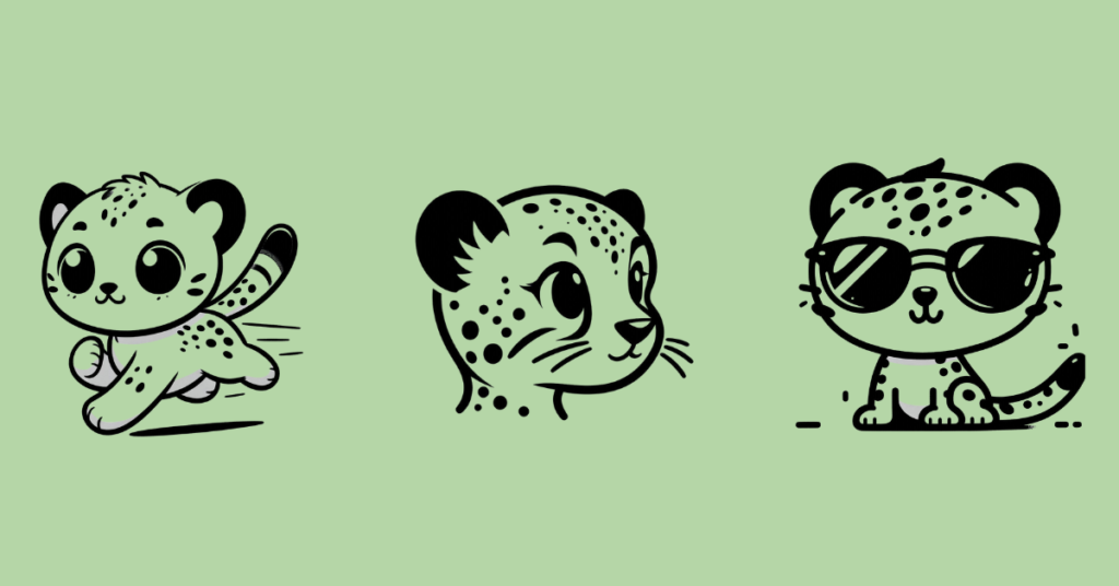 41+ Easy Cute Cheetah Drawing Ideas - Sketch and Fun