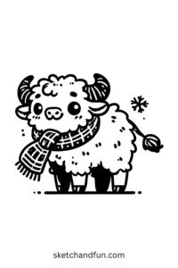 42+ Easy Cute Buffalo Drawing Ideas - Sketch and Fun
