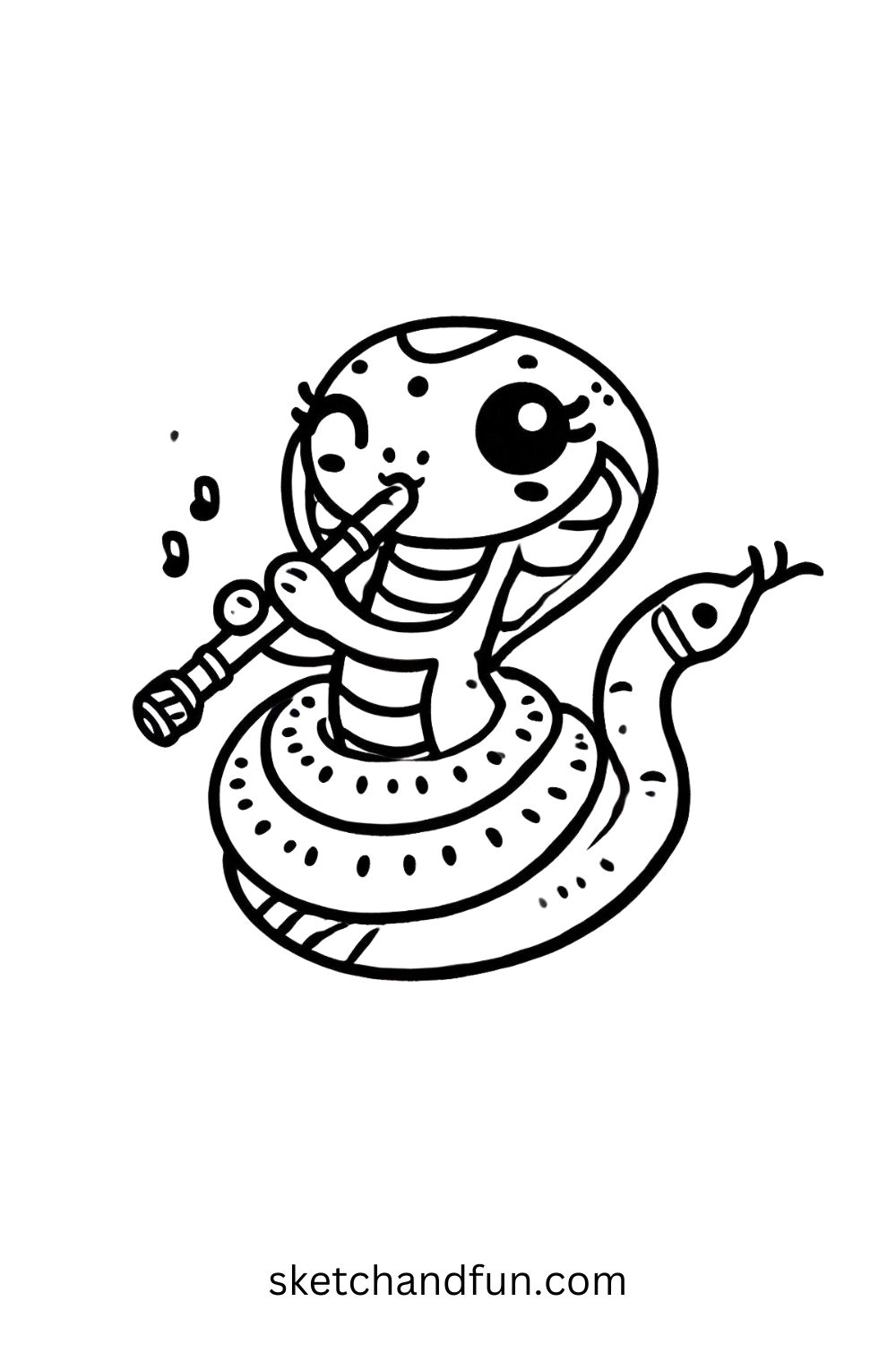 39+ Easy Cute Cobra Drawing Ideas - Sketch and Fun