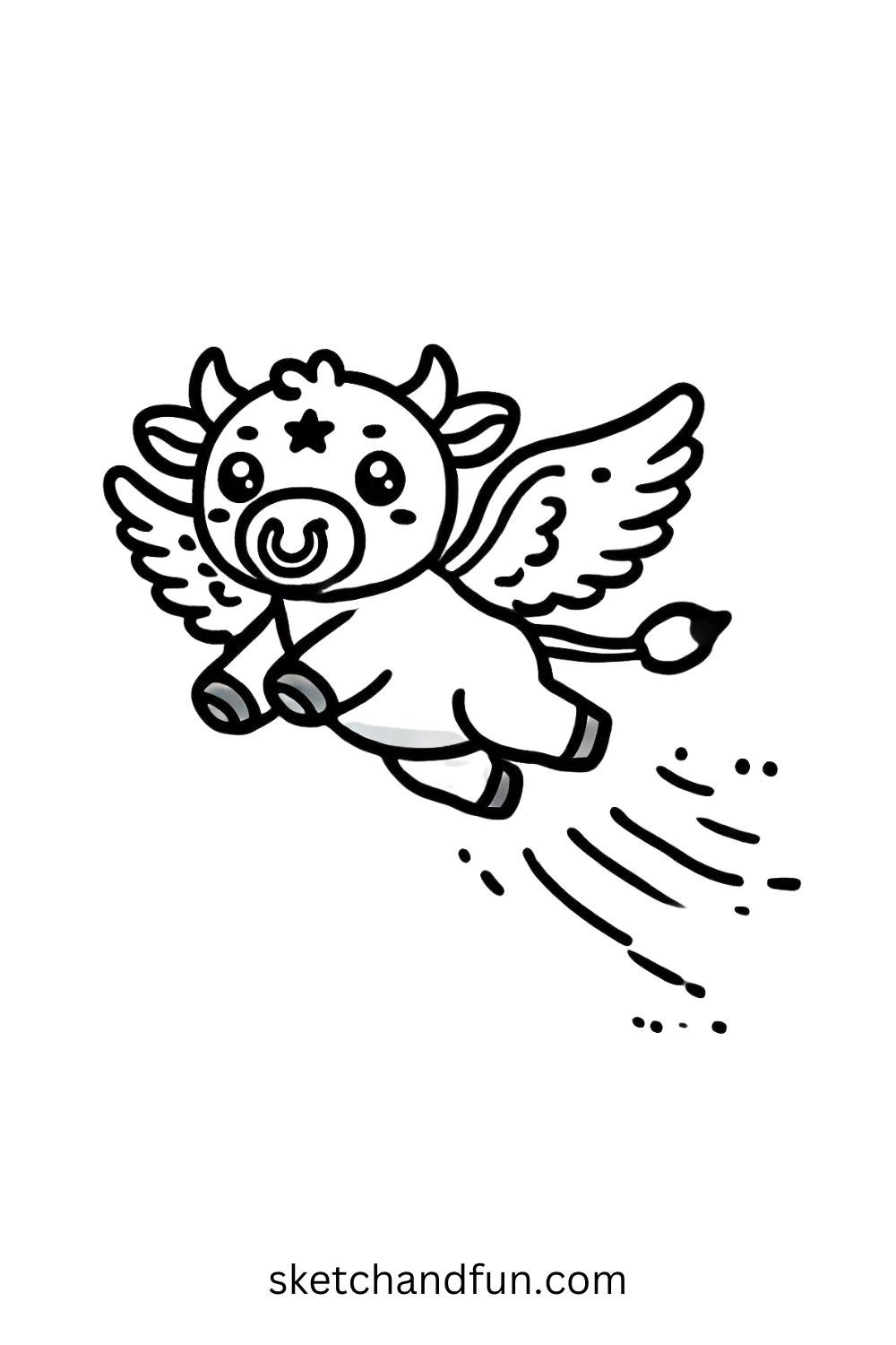 39+ Easy Cute Bull Drawing Ideas - Sketch and Fun