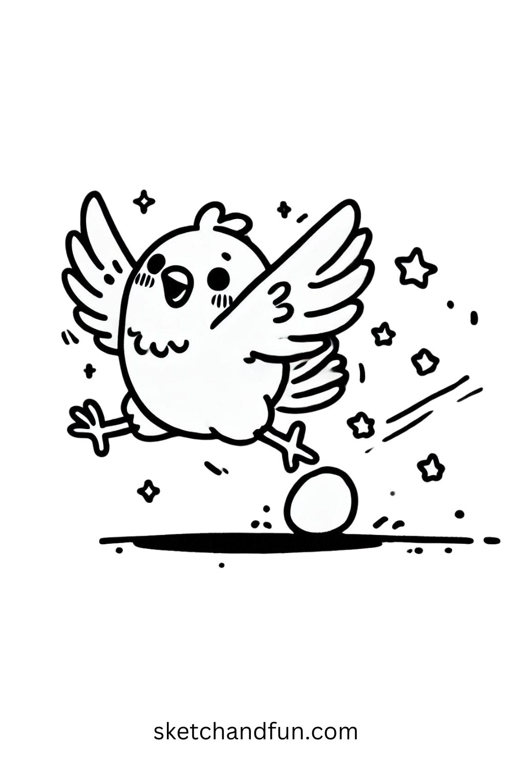 40+ Easy Cute Chicken Drawing Ideas - Sketch and Fun