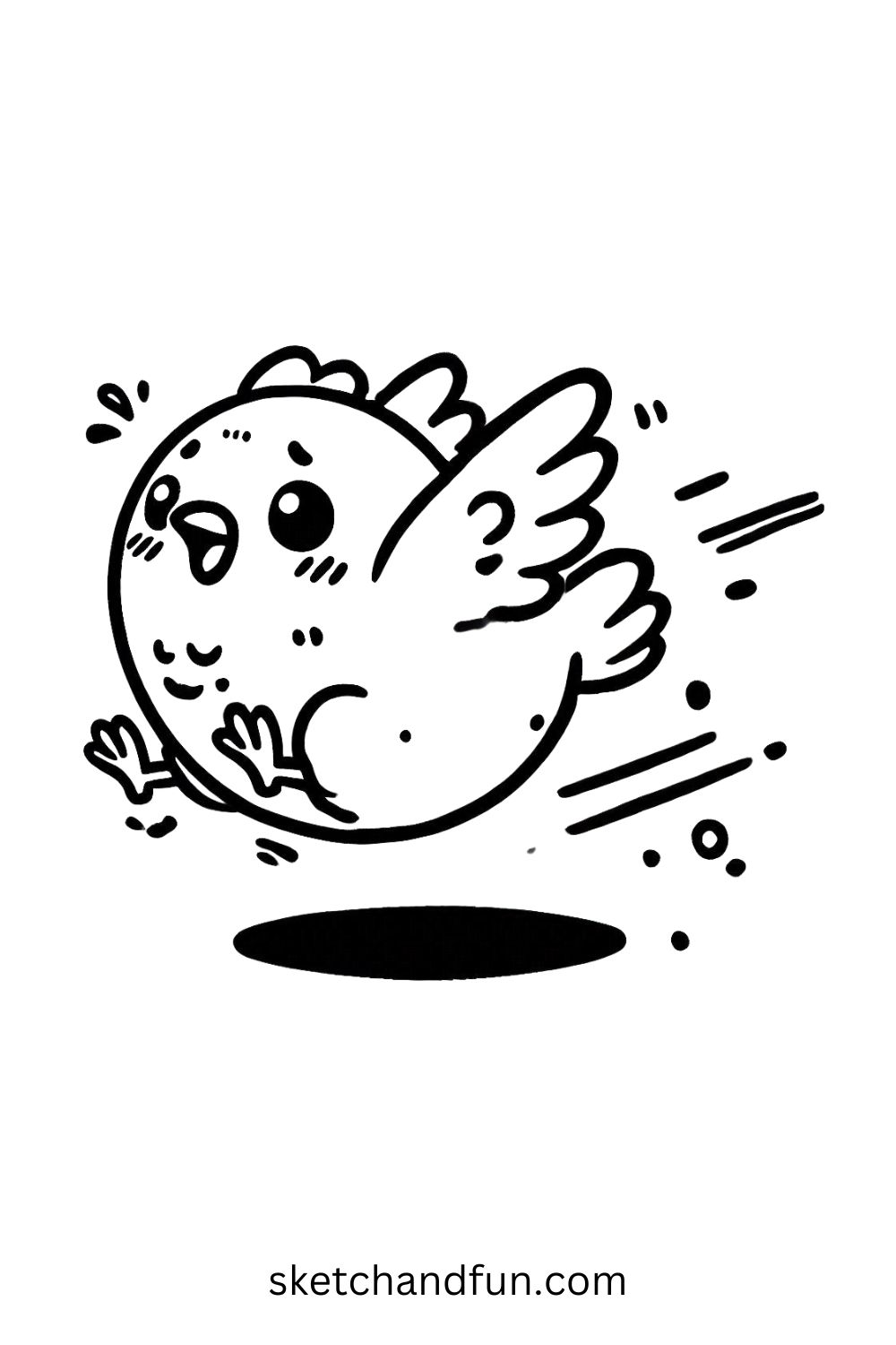 40+ Easy Cute Chicken Drawing Ideas - Sketch and Fun