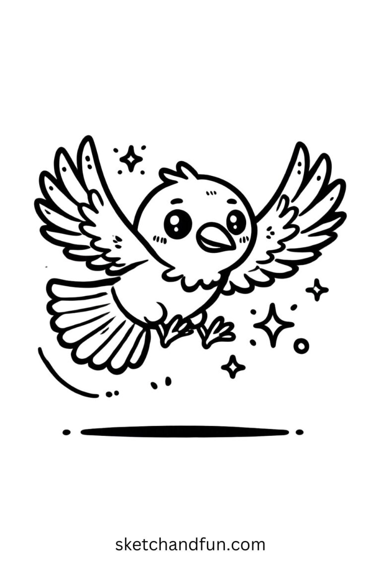 33+ Easy Cute Crow Drawing Ideas - Sketch and Fun