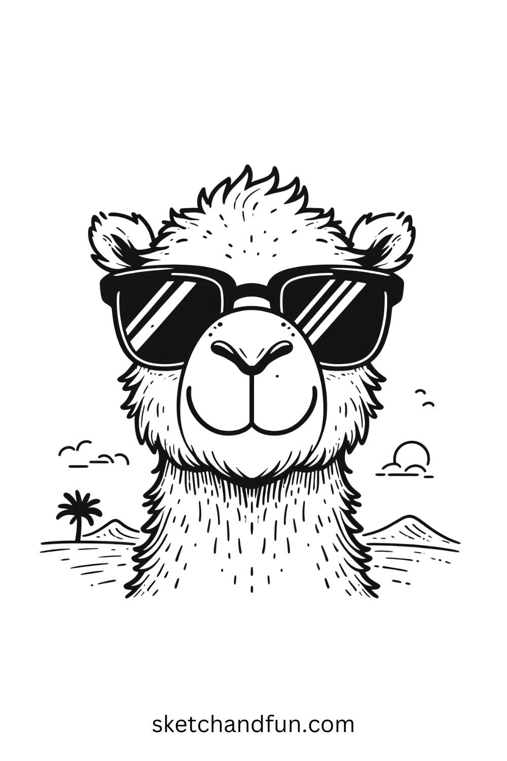 39+ Easy Cute Camel Drawing Ideas - Sketch and Fun