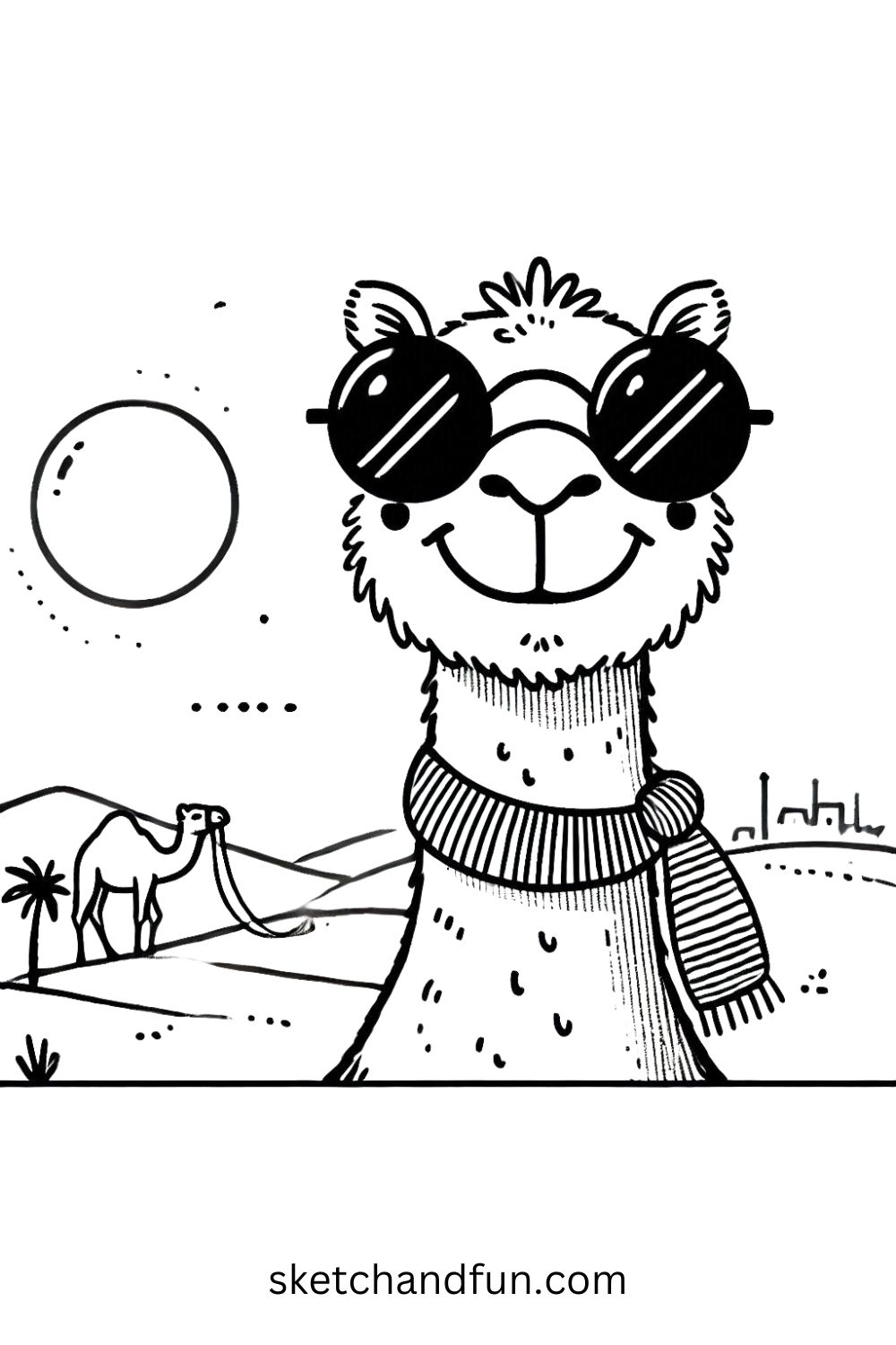 39+ Easy Cute Camel Drawing Ideas - Sketch and Fun