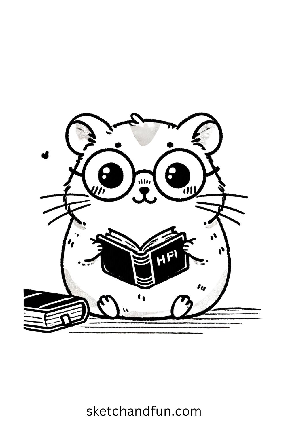 40+ Easy Cute Hamster Drawing Ideas - Sketch and Fun