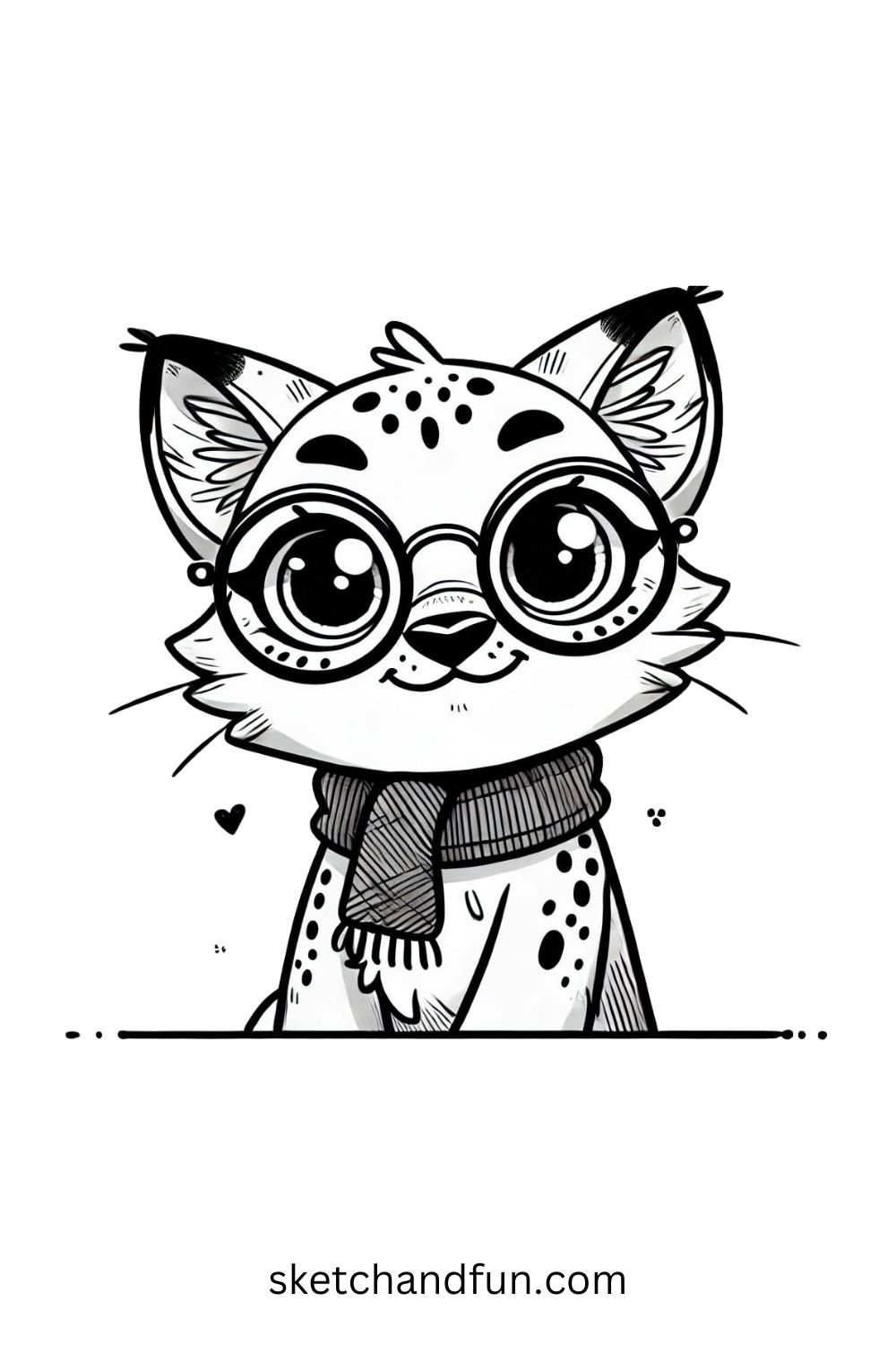 39 Easy Cute Lynx Drawing Ideas Sketch And Fun