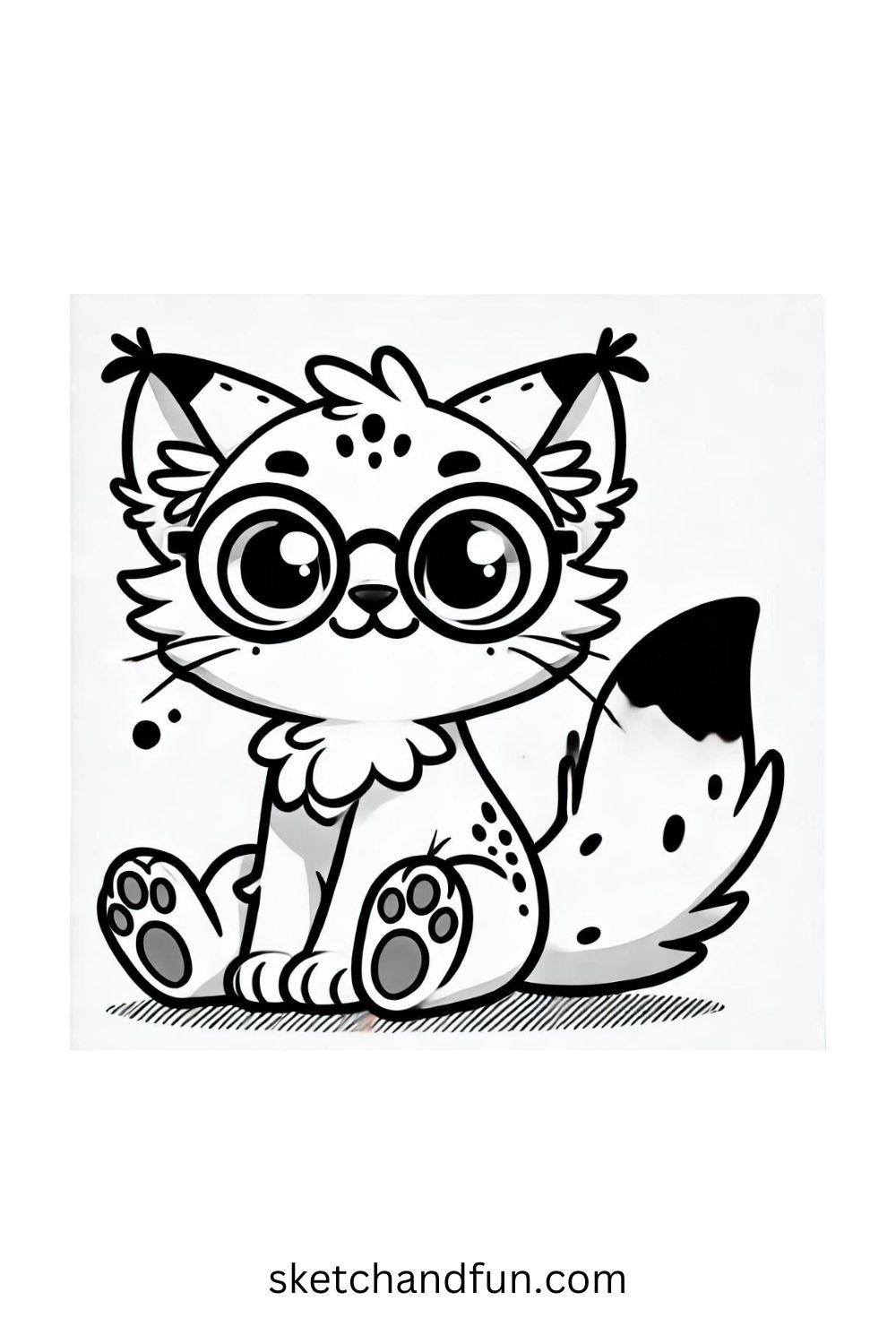 39+ Easy Cute Lynx Drawing Ideas - Sketch and Fun