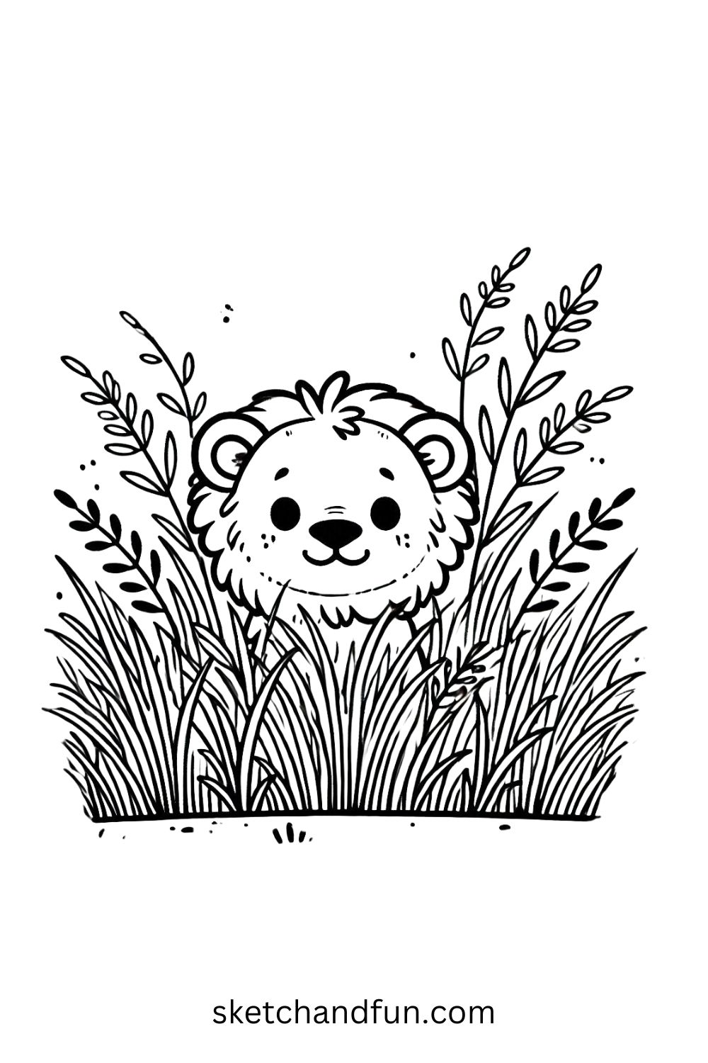 40+ Easy Cute Lion Drawing Ideas - Sketch and Fun