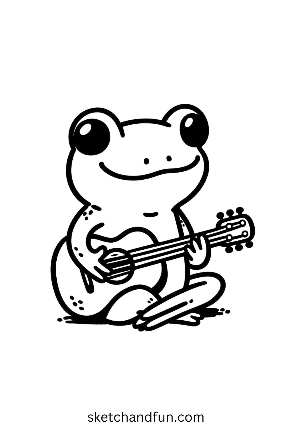 39+ Easy Cute Frog Drawing Ideas - Sketch and Fun