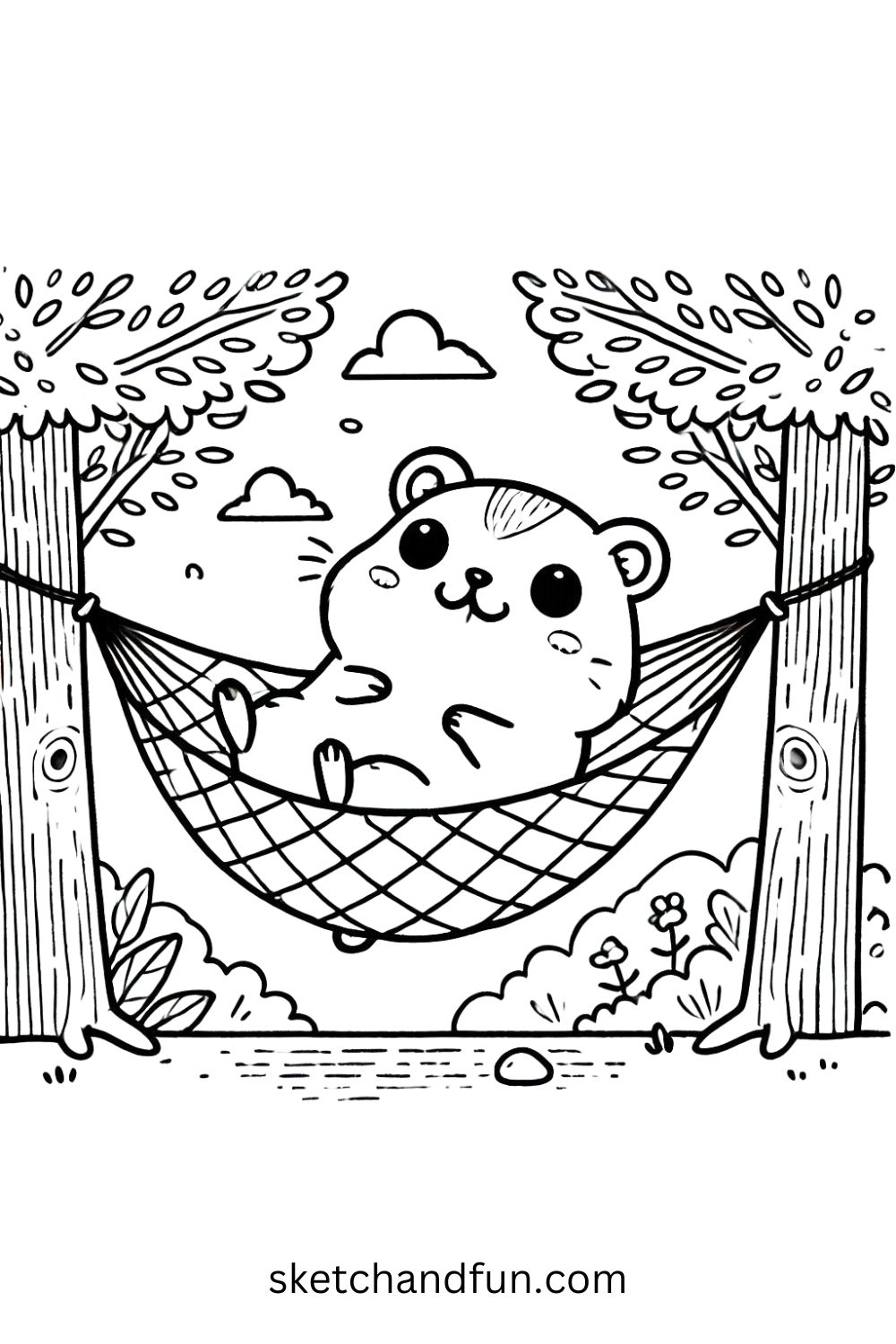 40+ Easy Cute Hamster Drawing Ideas - Sketch and Fun