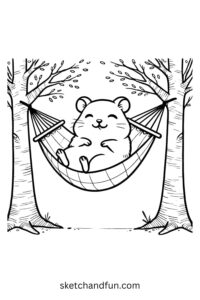 40+ Easy Cute Hamster Drawing Ideas - Sketch and Fun