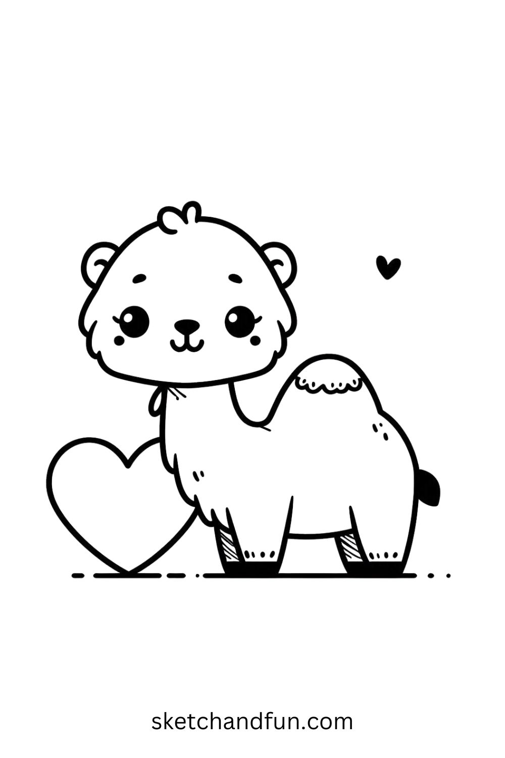 39+ Easy Cute Camel Drawing Ideas - Sketch and Fun