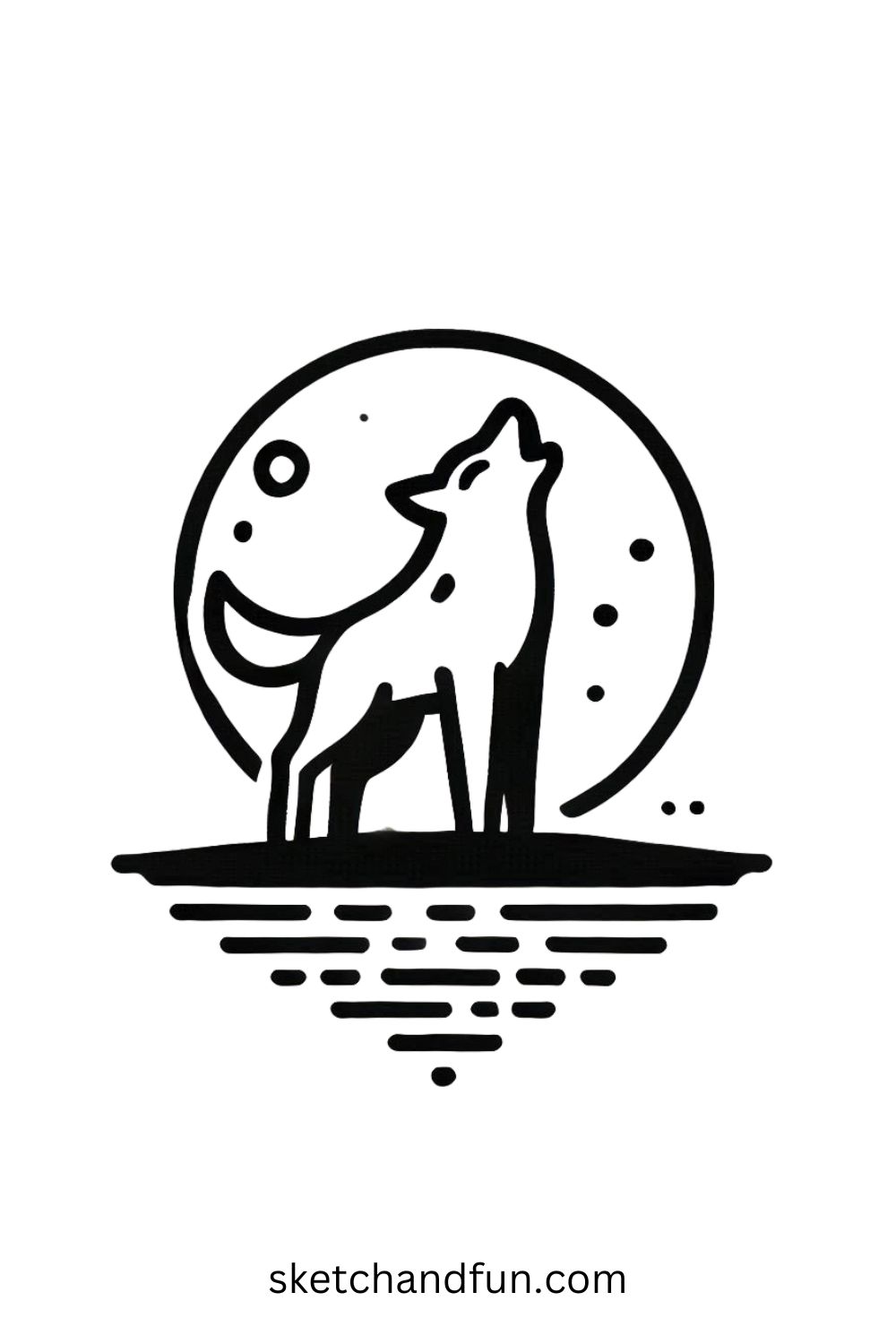 40+ Easy Cute Wolf Drawing Ideas - Sketch and Fun