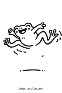 39+ Easy Cute Frog Drawing Ideas - Sketch and Fun