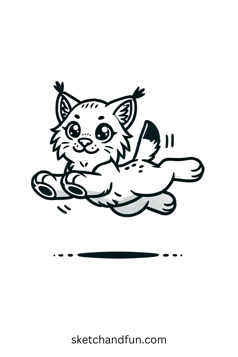 39+ Easy Cute Lynx Drawing Ideas - Sketch and Fun
