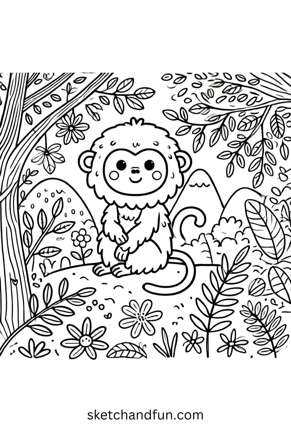 39+ Easy Cute Baboon Drawing Ideas - Sketch and Fun