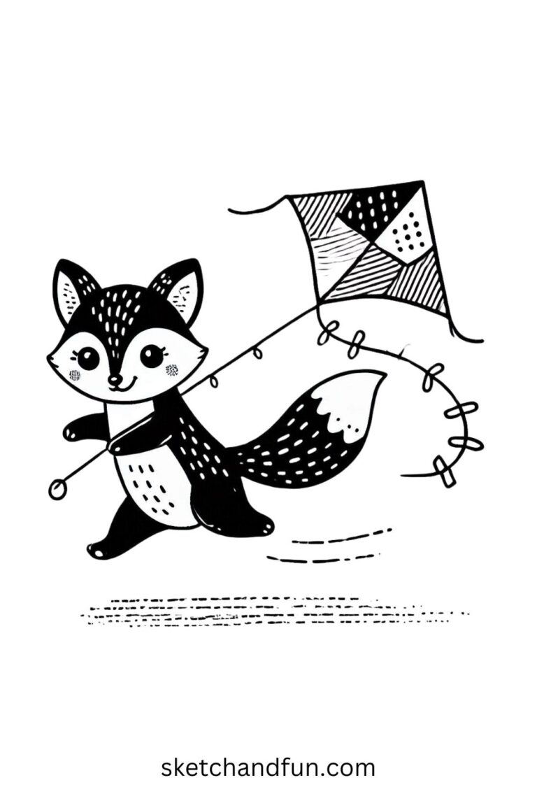 39+ Easy Cute Fox Drawing Ideas - Sketch and Fun