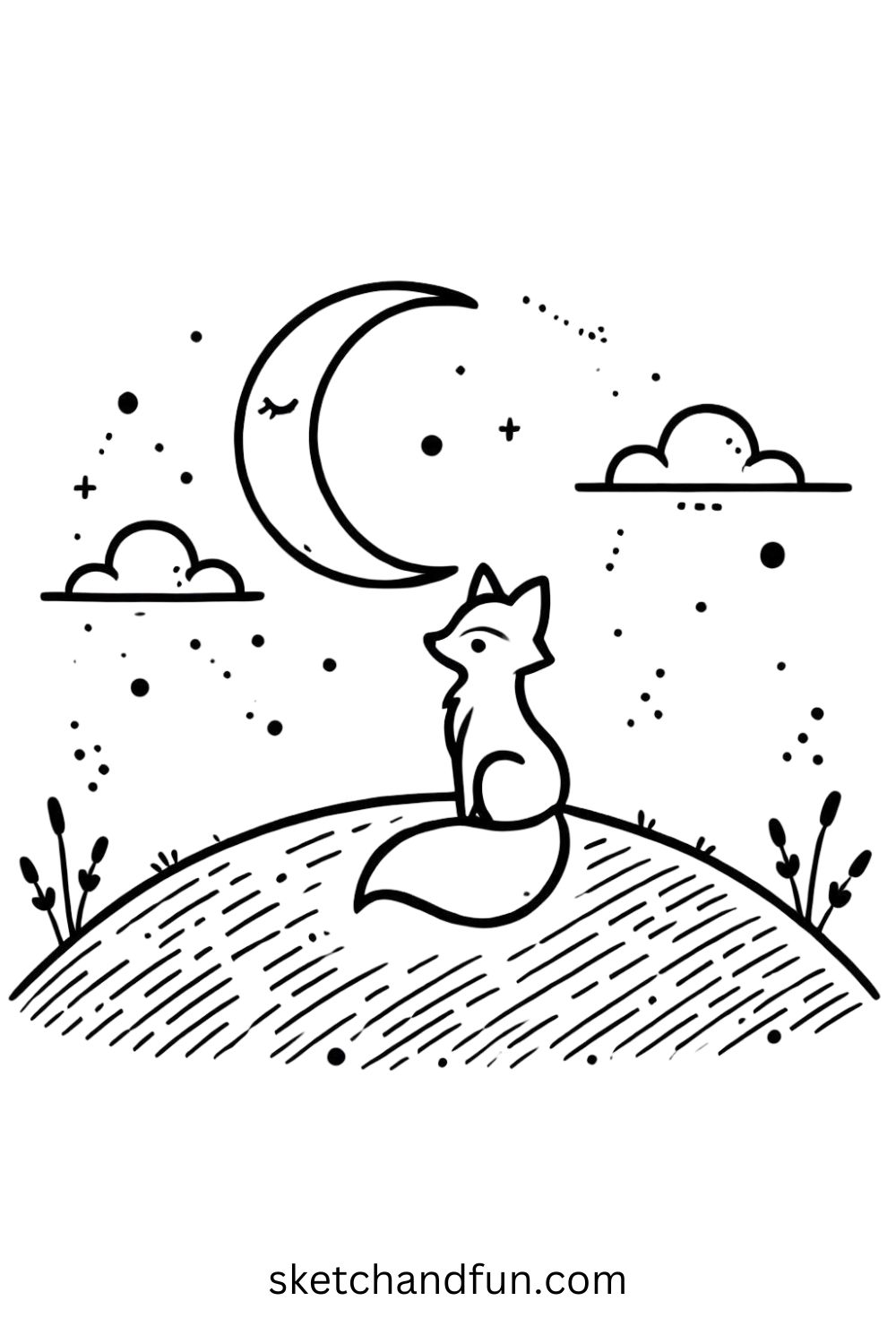 39+ Easy Cute Fox Drawing Ideas - Sketch and Fun