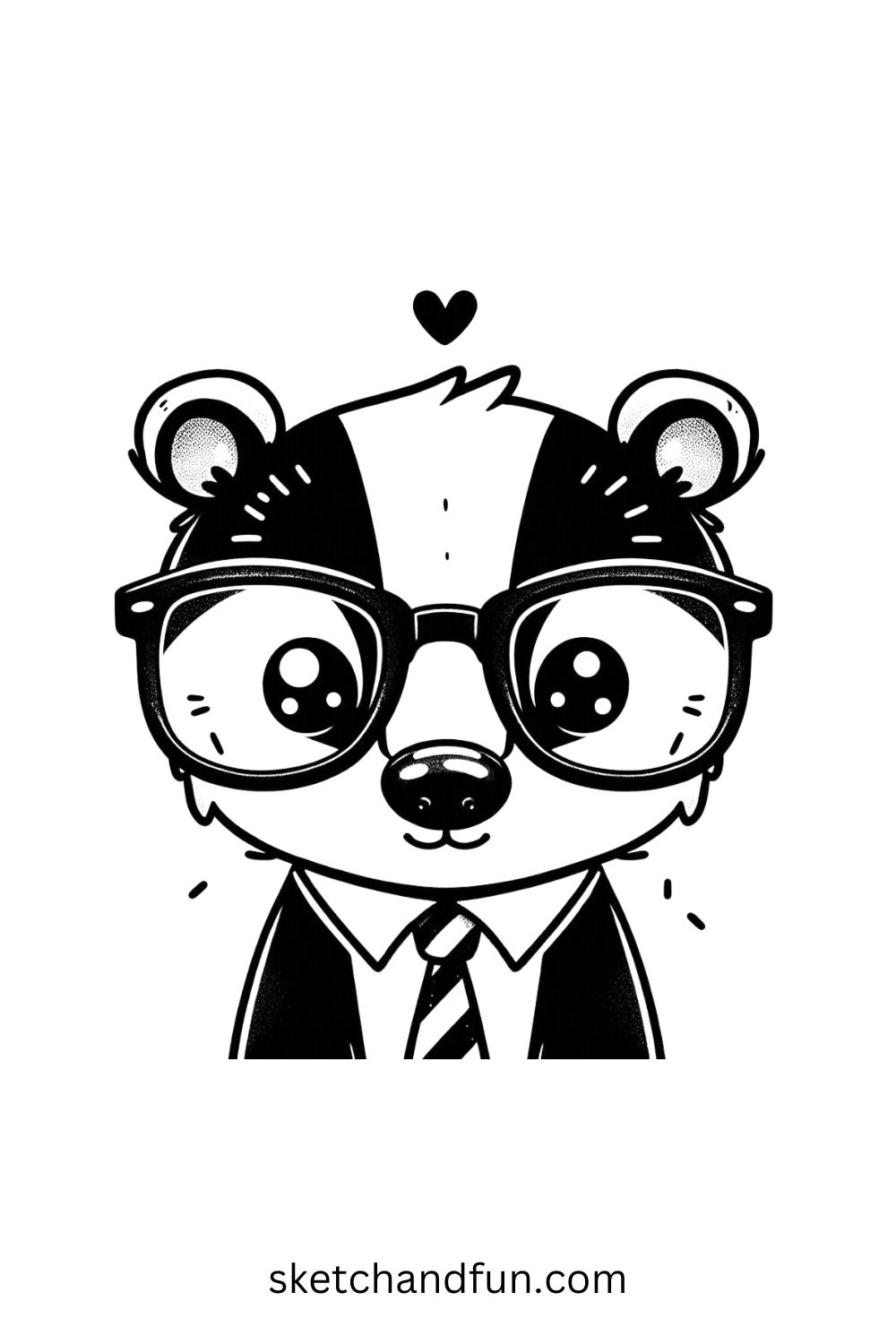 36+ Easy Cute Badger Drawing Ideas - Sketch and Fun