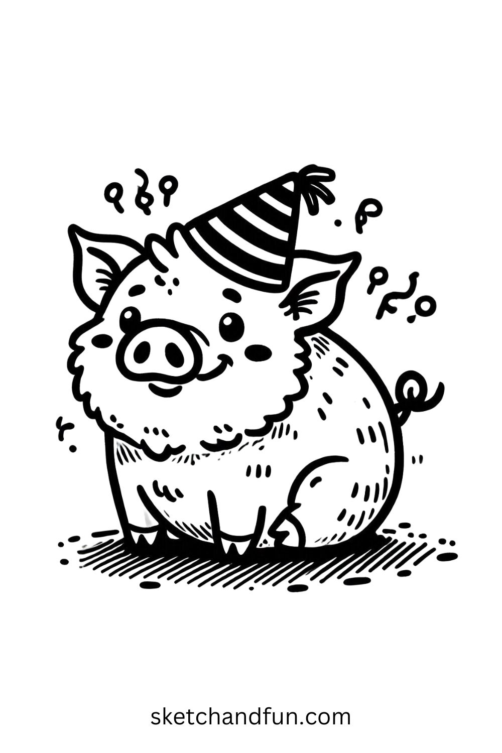 40+ Easy Cute Boar Drawing Ideas - Sketch and Fun
