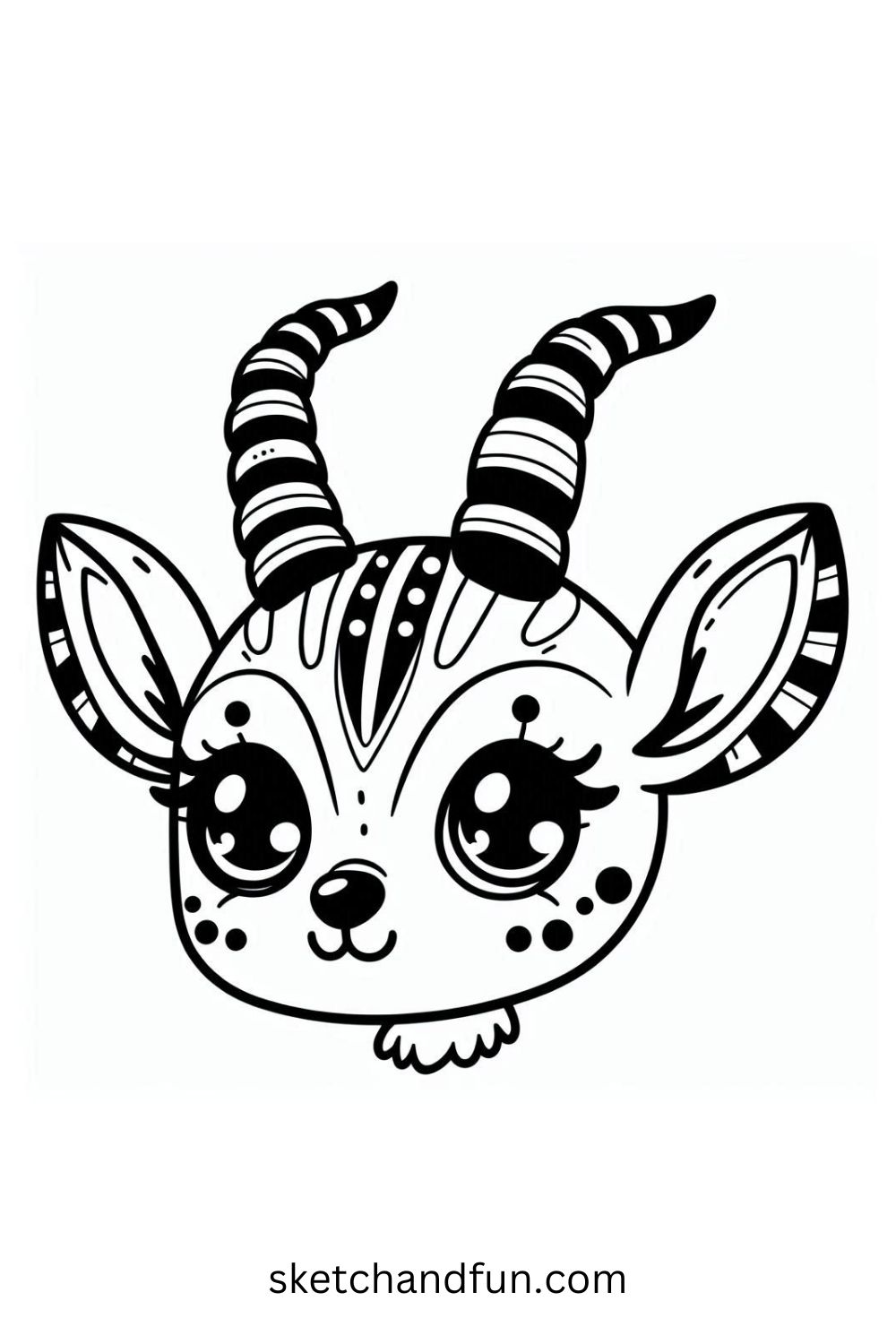 40+ Easy Cute Antelope Drawing Ideas - Sketch and Fun