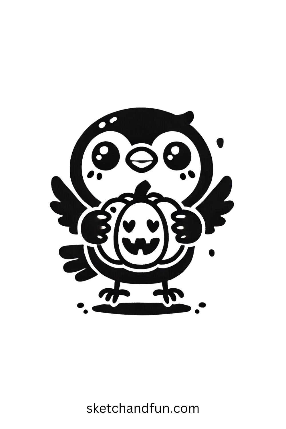 33+ Easy Cute Crow Drawing Ideas - Sketch and Fun