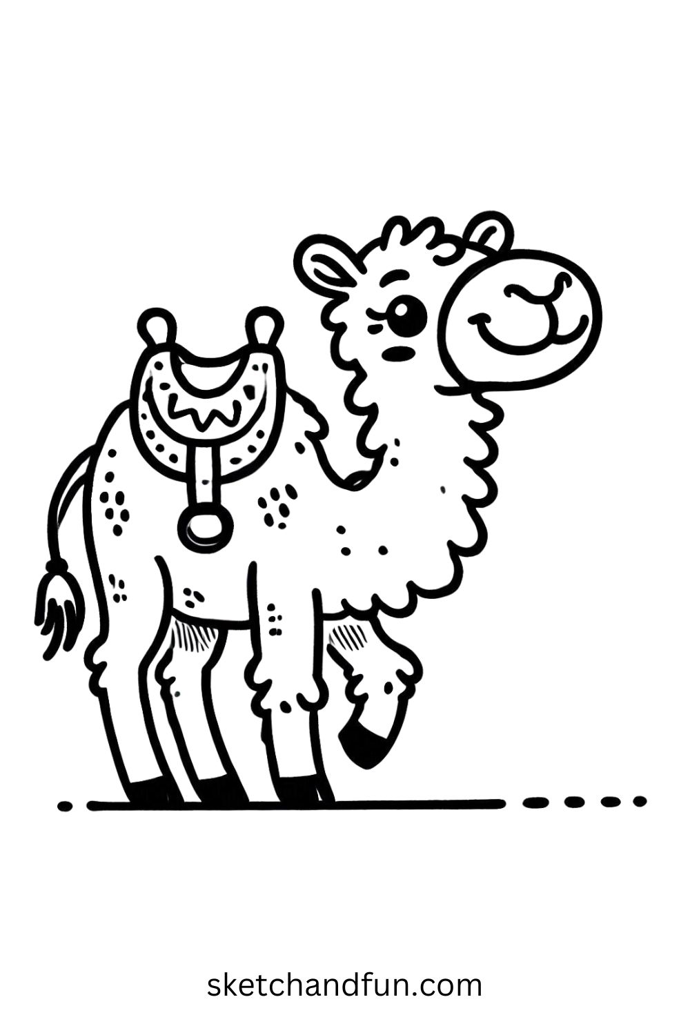 39+ Easy Cute Camel Drawing Ideas - Sketch and Fun