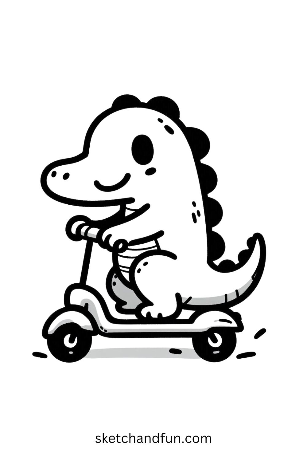 41+ Easy Cute Crocodile Drawing Ideas - Sketch and Fun