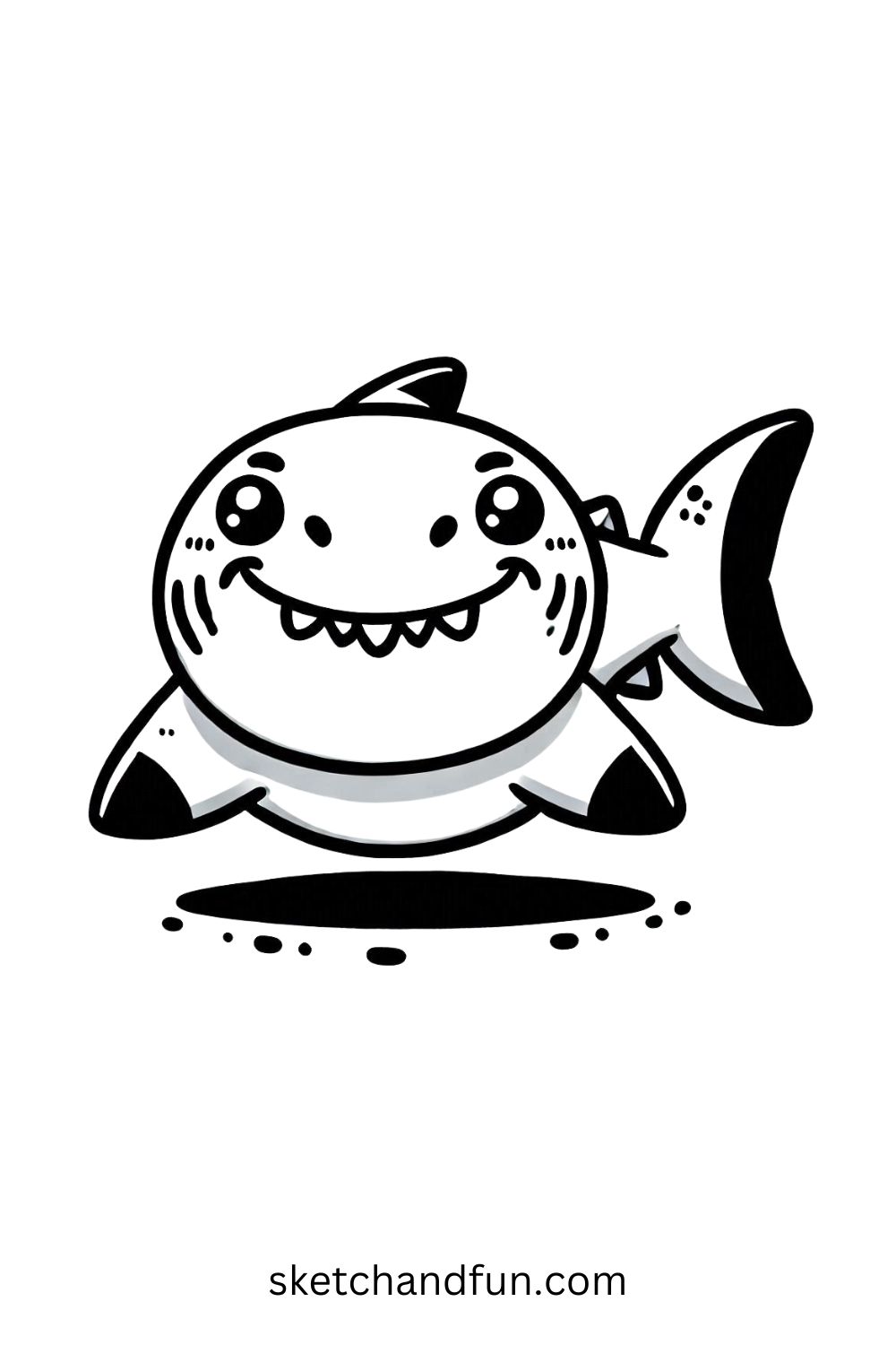 40+ Easy Cute Fish Drawing Ideas - Sketch and Fun