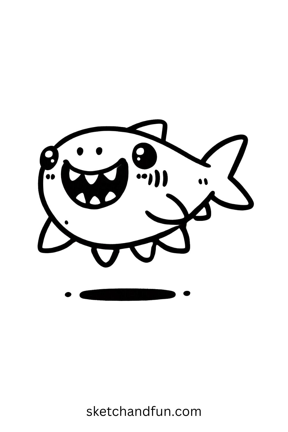 40+ Easy Cute Fish Drawing Ideas - Sketch and Fun