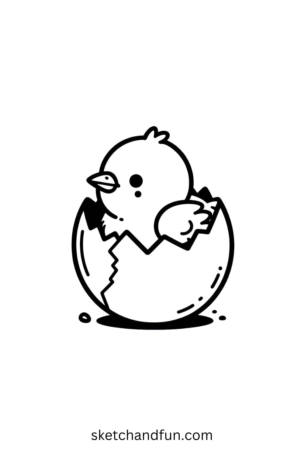 40+ Easy Cute Chicken Drawing Ideas - Sketch and Fun
