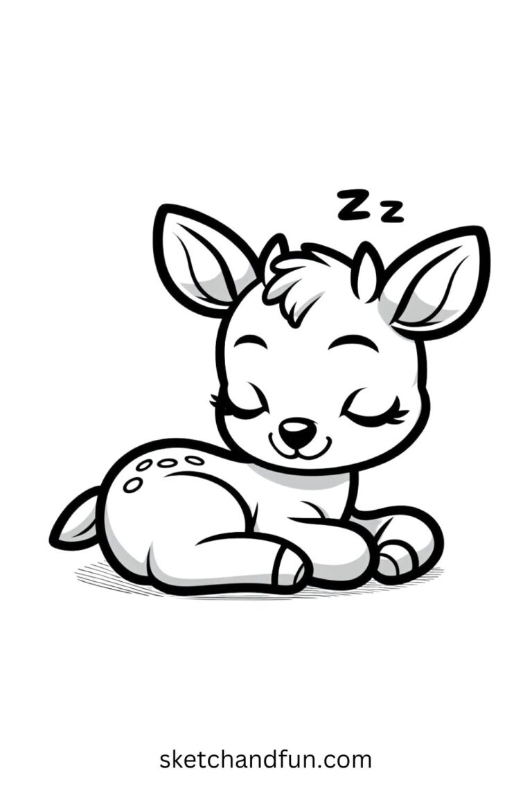 40+ Easy Cute Antelope Drawing Ideas - Sketch and Fun
