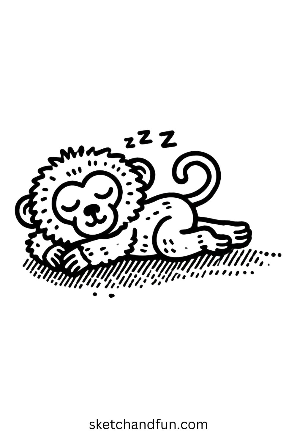 39+ Easy Cute Baboon Drawing Ideas - Sketch and Fun