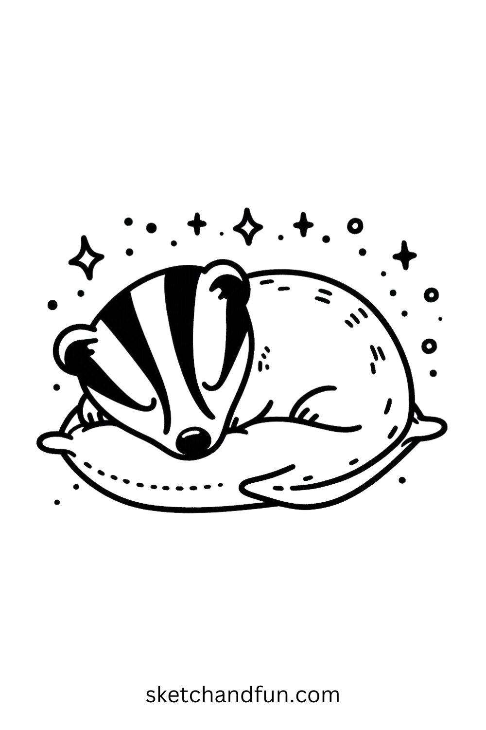 36+ Easy Cute Badger Drawing Ideas - Sketch and Fun