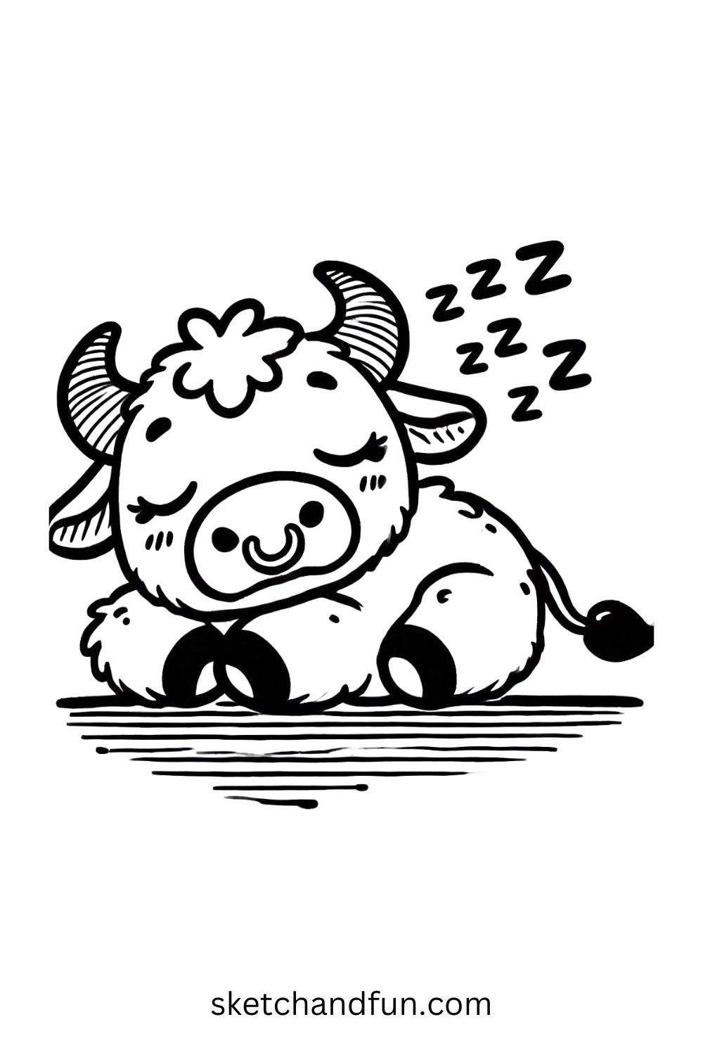 42+ Easy Cute Buffalo Drawing Ideas - Sketch and Fun