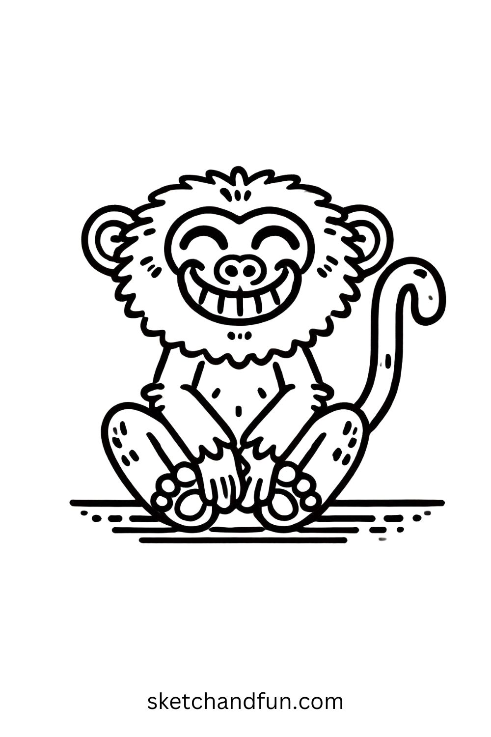 39+ Easy Cute Baboon Drawing Ideas - Sketch and Fun